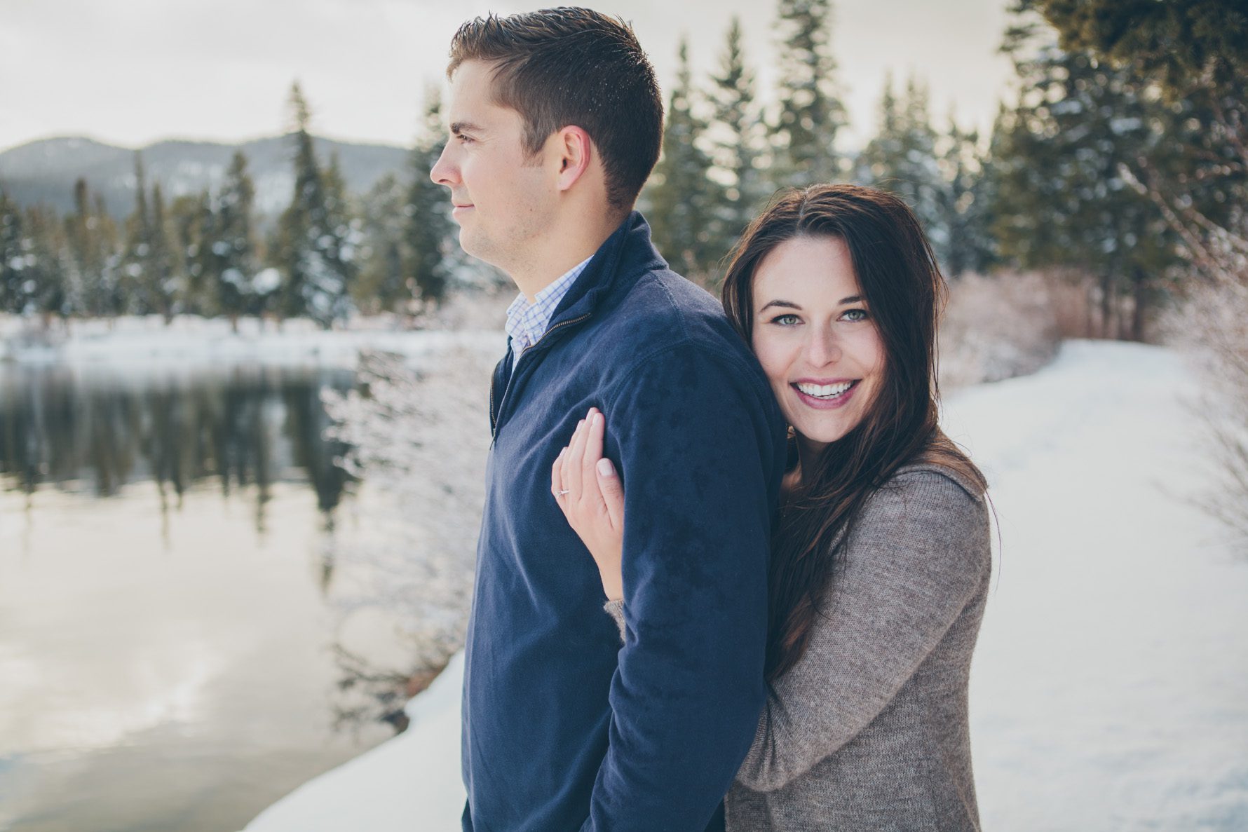 Rachel & John - Echo Lake Engagement - Colorado Wedding Photographer ...
